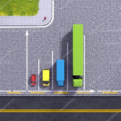 Business Logistic Transportation Service Graphs Illustration — Stock