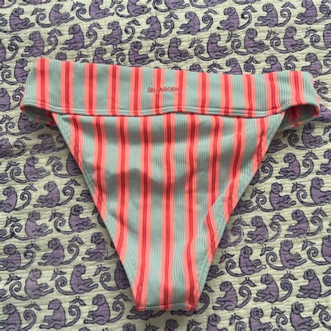 Billabong Striped Bikini Brand New With Tags Depop