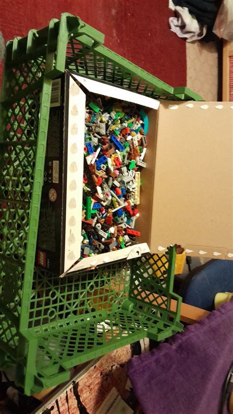 Tesco Loose Mushroom Crates Are Amazing For Separating Mixed Lots Rlego