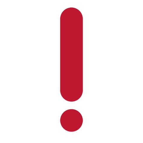 Heavy Exclamation Mark Symbol Emoji For Facebook Email And Sms Id