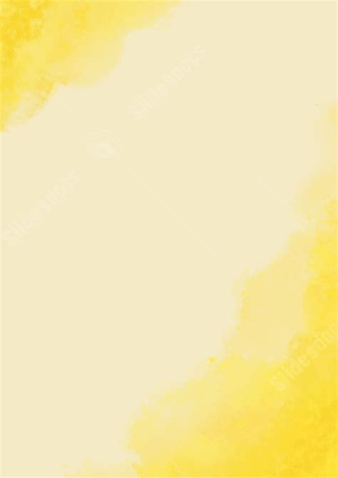 Yellow Watercolor Background