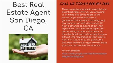 Best Real Estate Agent San Diego Ca