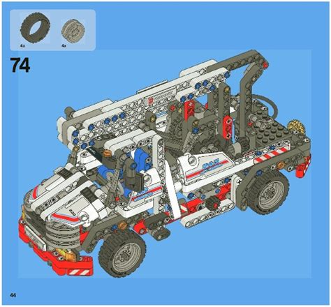 Lego Anleitung Anzeigen Bucket Truck Bauanleitungen Katalog
