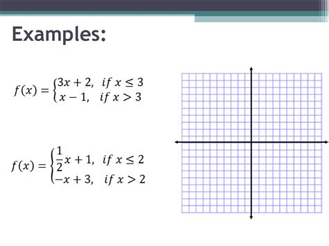 2 7 Piecewise Functions Ppt