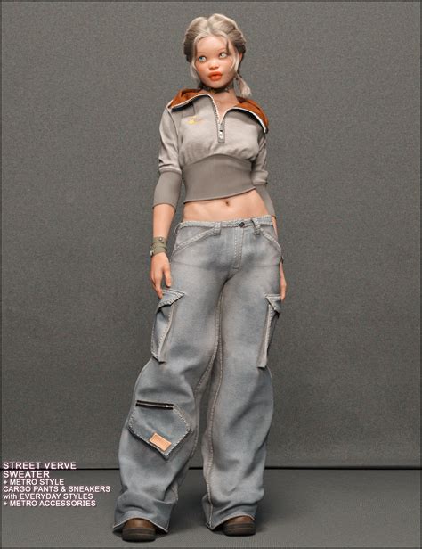 street verve outfit for genesis 9 8 and 8 1 daz 3d