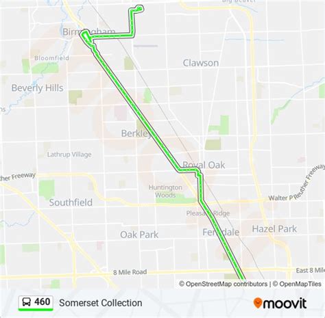 460 Route Schedules Stops And Maps Somerset Collection Updated