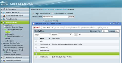 Cisco Acs Lab1 Installing And Configuring Acs 5 6 In Esxi And Gns3 51 Security