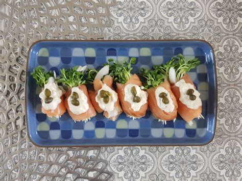 초간단 연어야채말이