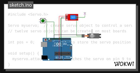 Relay Servo Motor Copy Wokwi Esp32 Stm32 Arduino Simulator