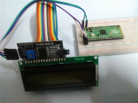 树莓派 pico lcd1602 显示个性化字符 树莓派实验室
