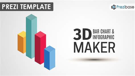 3D Bar Chart Maker Prezi Template Prezibase