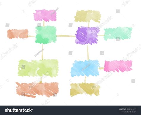 Mind Mapping Presentation Connection Diagram Stock Illustration 2232410917 Shutterstock