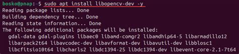 how to install opencv on ubuntu phoenixnap kb