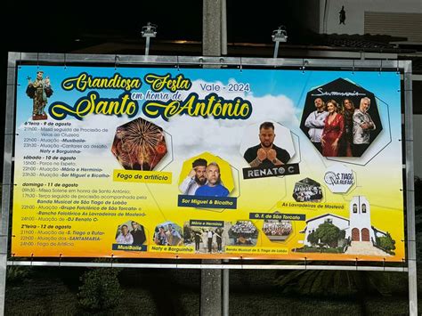 Festas de Santo António 2025 Vale Santa Maria da Feira
