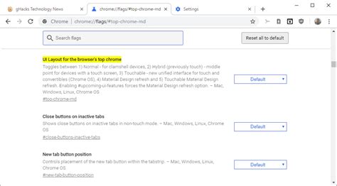 Cómo restaurar el antiguo diseño de Google Chrome Google Chrome