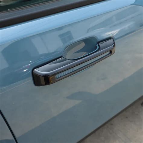 FIT FOR FORD Maverick 2022 2023 Gloss Black Exterior Door Grab Handle