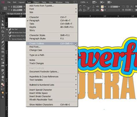 How To Create Type Effects With Indesign Creative Bloq