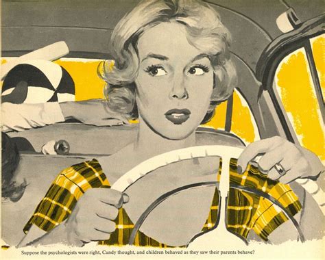 1958 Woman S Day Painting Illustration Retro Illustration Illustration