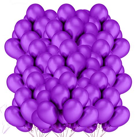 BALONY METALICZNE FIOLETOWE Urodziny 30cm 100szt 9666306798 Allegro Pl