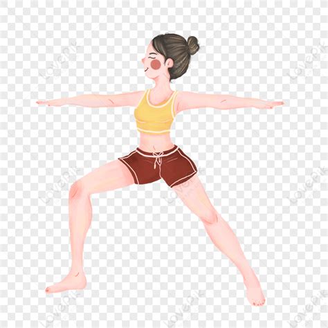Yoga Fitness Girl Png Image Free Download And Clipart Image For Free