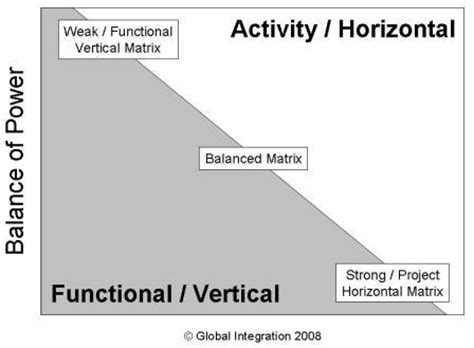 Strong Project Horizontal Or Balanced Matrix Global Integration