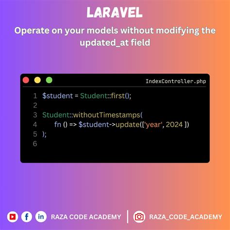 How To Master Laravel Model Operations Raza Code Academy Posted On The Topic Linkedin