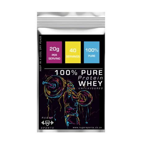 100 Whey Protein 20g X 20 Servings Rugar Sports