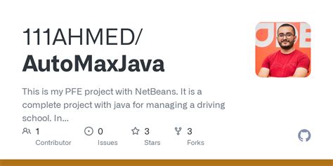 Github 111ahmedautomaxjava This Is My Pfe Project With Netbeans It