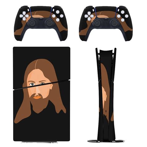 Comics Jesus Faith Ps5 Ps5 Slim Digital Disc Skin Sticker For Console