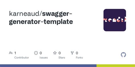 Github Karneaud Swagger Generator Template