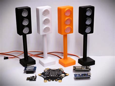 Traffic Light Ampel For Arduino ESP32 Co Por Mofantastico Descargar Modelo STL Gratuito