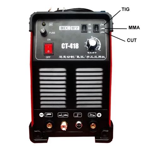 Free Shipping 3 In 1 Welding Machine Plasma Cutter Machine Ct418 Tig