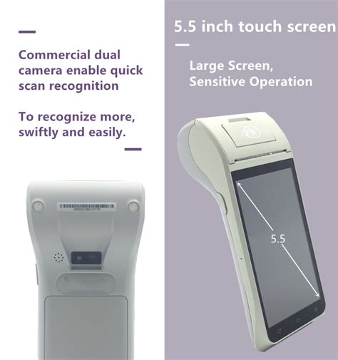 Buy Wholesale China Android 9 0 5 5 Inch Nfc Wifi Atp Z91 Handheld Pos