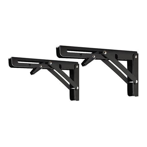 Fattazi Folding Shelf Support Frame Heavy Duty Diy Shelves Wall Mounted