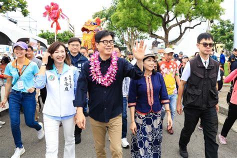 睽違4年林園傳統龍舟賽68隆重登場 陳其邁：推動建設讓鄉親好生活