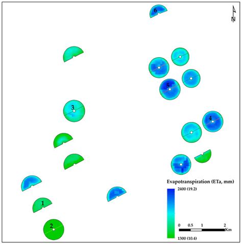 Mapping Of Evapotranspiration And Determination Of The Water Footprint