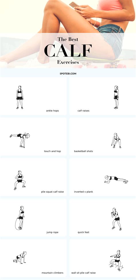 Top 10 Exercises For Sculpted Strong And Feminine Calves Best Calf