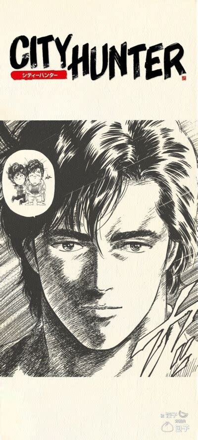 《城市猎人》漫画壁纸 高清图片，堆糖，美图壁纸兴趣社区