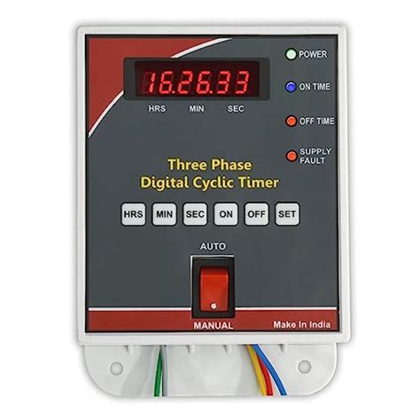 Magnus M 1127 Three Phase 440vac Digital Cyclic Timer For Fogger Hydropoonics And Other Cyclic