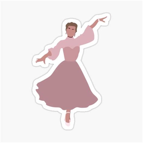 White Christmas Vera Ellen Sticker By Mkunze Redbubble