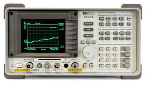 Hp Agilent Spectrum Analyzer 8593e 9khz 22ghz For Industrial At