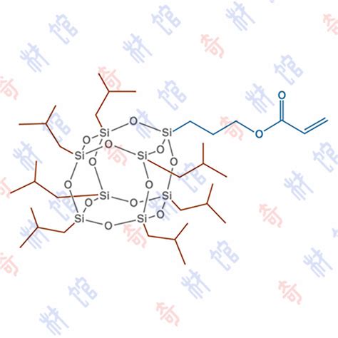 笼型聚倍半硅氧烷 丙烯酸酯 笼型聚倍半硅氧烷 特殊形状高分子 有机 高分子材料馆 奇材产品 奇材馆