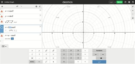 Solved Use Symmetry To Graph The Polar Curve And Identify The Type Of