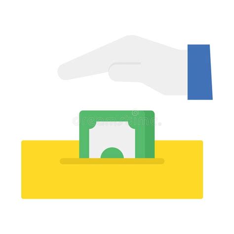 Benefaction Contribution Vector Icon Which Can Easily Modify Or Edit