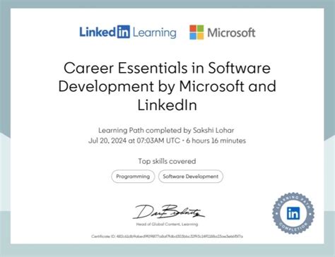Sakshi Lohar On Linkedin Softwaredevelopment Microsoft Linkedin Techtrends