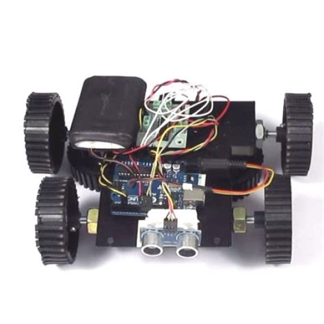 Human Follower Robot Arduino Based