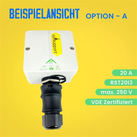 Wieland Einspeisedose Einspeisesteckdose Eco Mini Auf Putz NEU