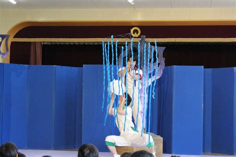 劇団風の子の観劇 大口中保育園 愛知県大口町