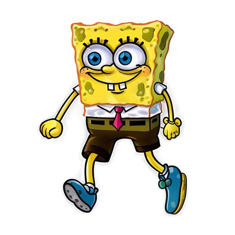 Spongebob Running Drawing Png Gjo