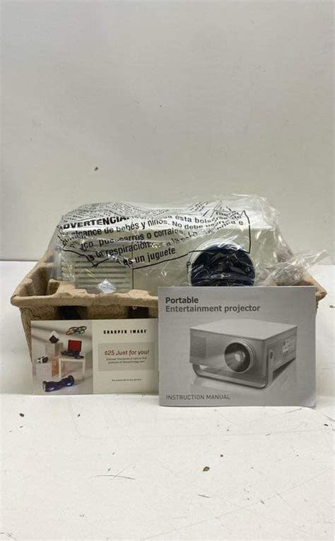 Buy The Sharper Image Portable Entertainment Projector Goodwillfinds